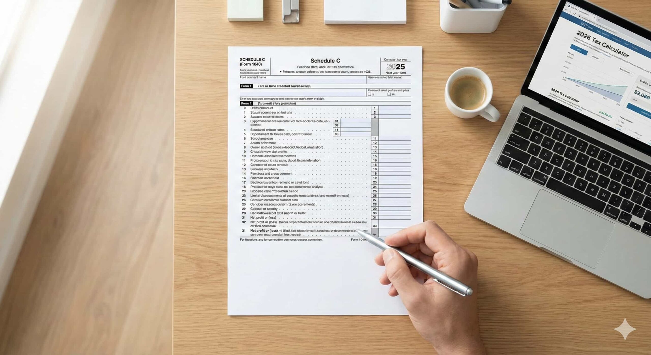 Step-by-Step Guide to IRS Schedule C: Filing 1099 Income